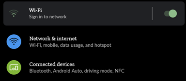 Turn Off Randomized Address - Android – St. Ambrose University