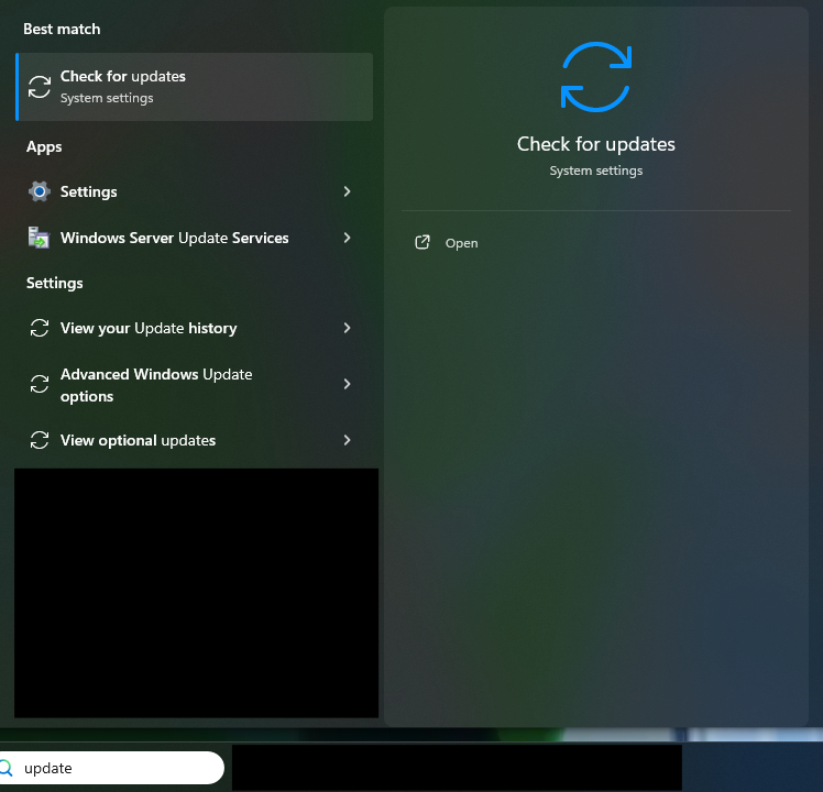 Check for Windows Update – St. Ambrose University